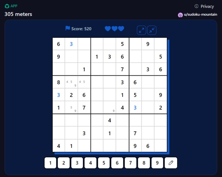 Sudoku Mountain | Devpost