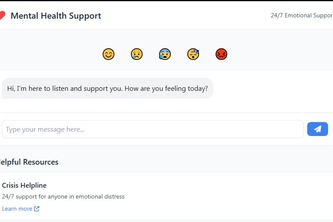 Mental health support chatbot | Devpost