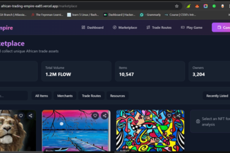 Africa Trade Empire | Devpost