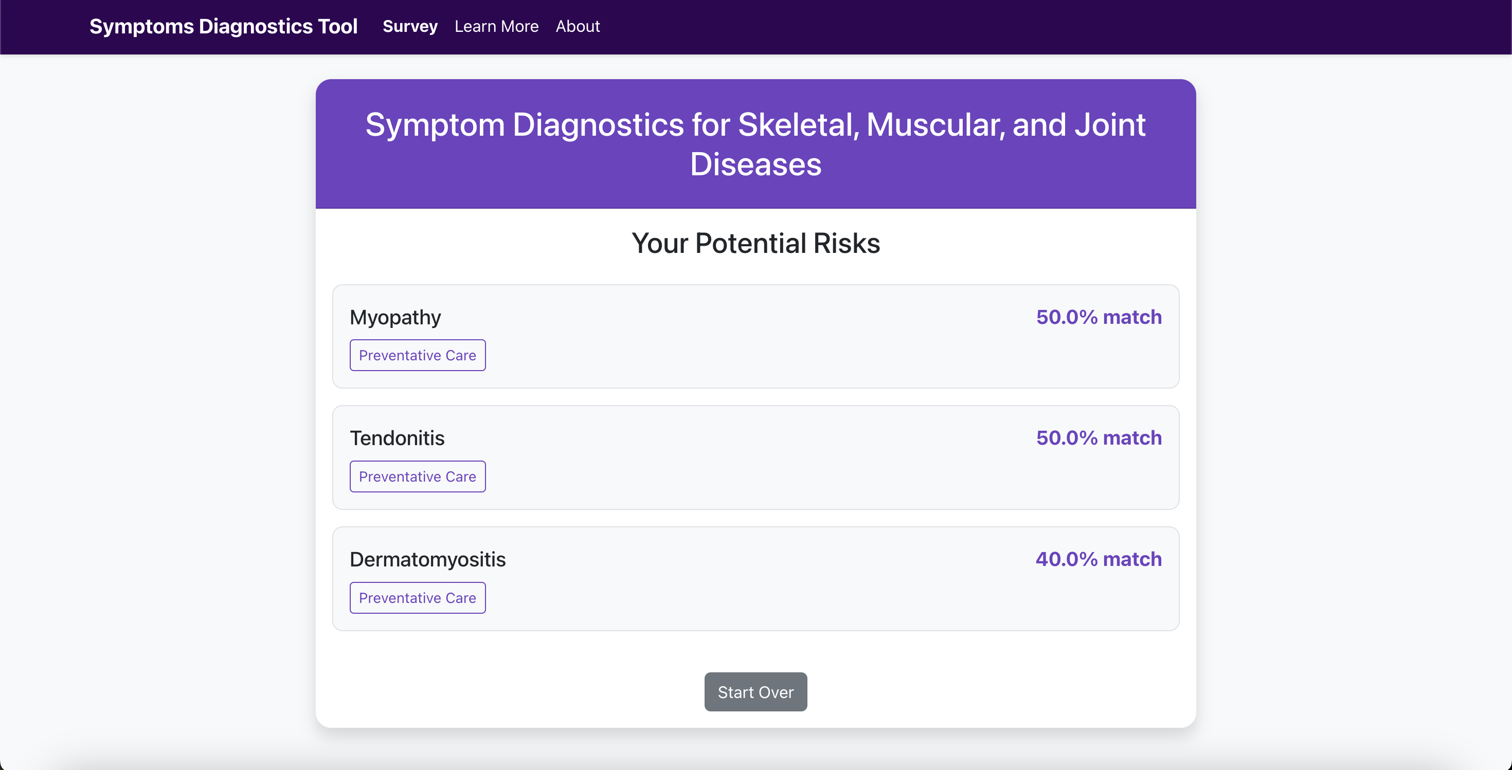 Skeletal, Muscular, and Joint Disease Diagnostics Tool | Devpost