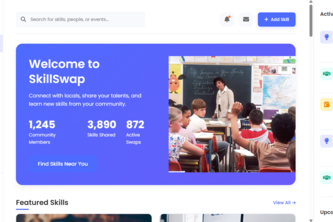 Community Skill Swap | Devpost