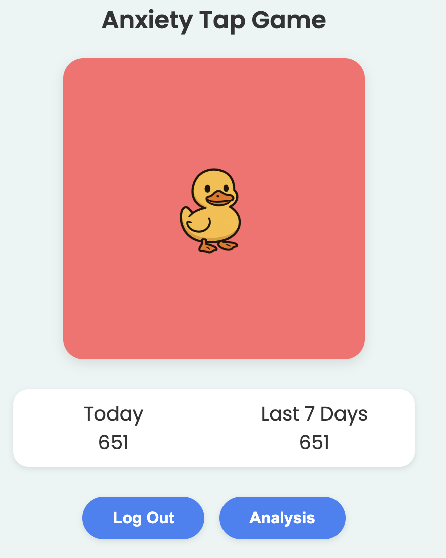 Anxiety Tap Game | Devpost