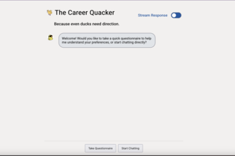 The Career Quacker | Devpost