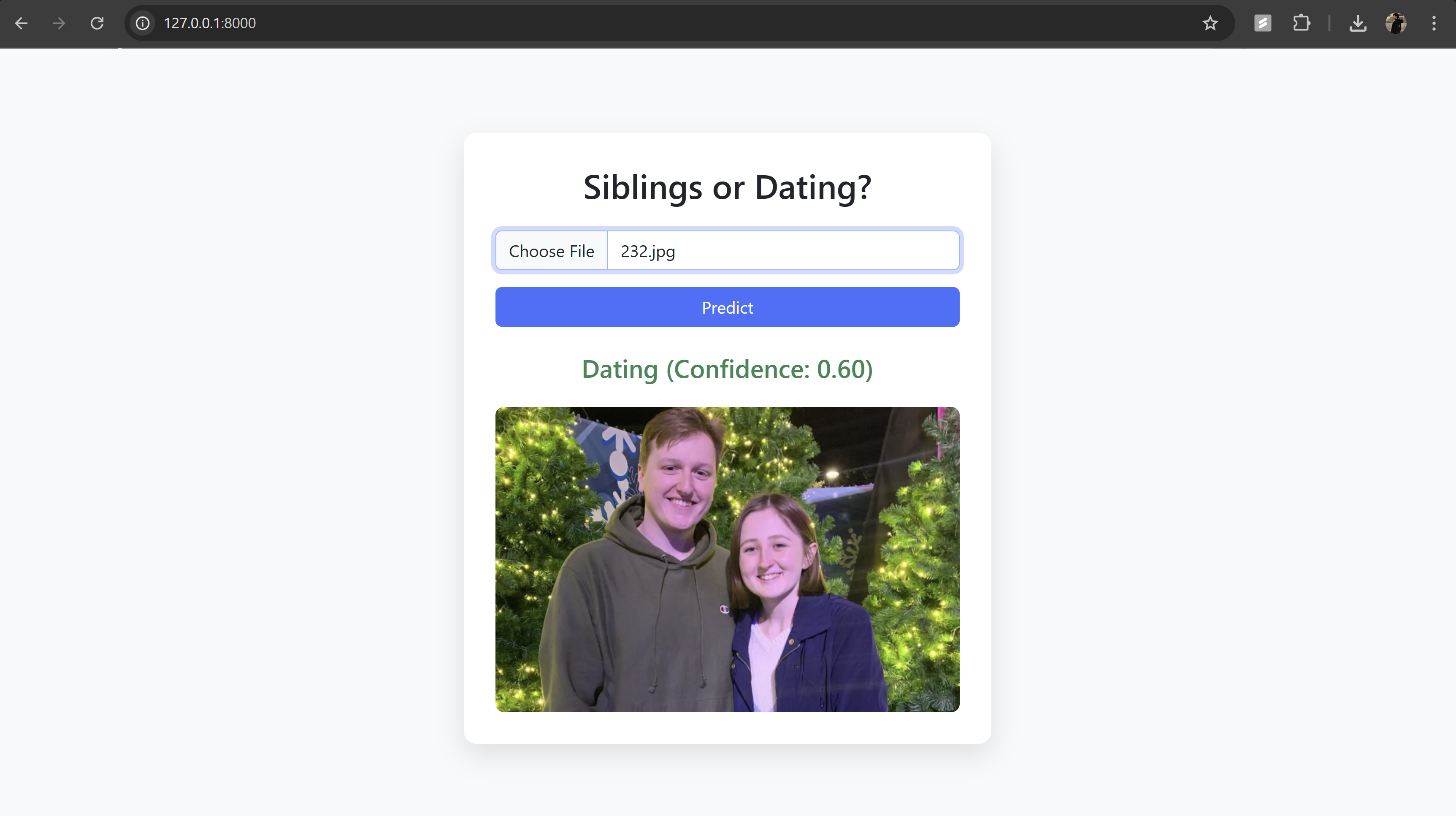 Siblings or Dating | Devpost
