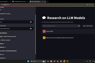 Compare and Evaluate Chatbot Using Different LLM's | Devpost