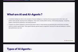 My project name is - Ai agents in finance . | Devpost