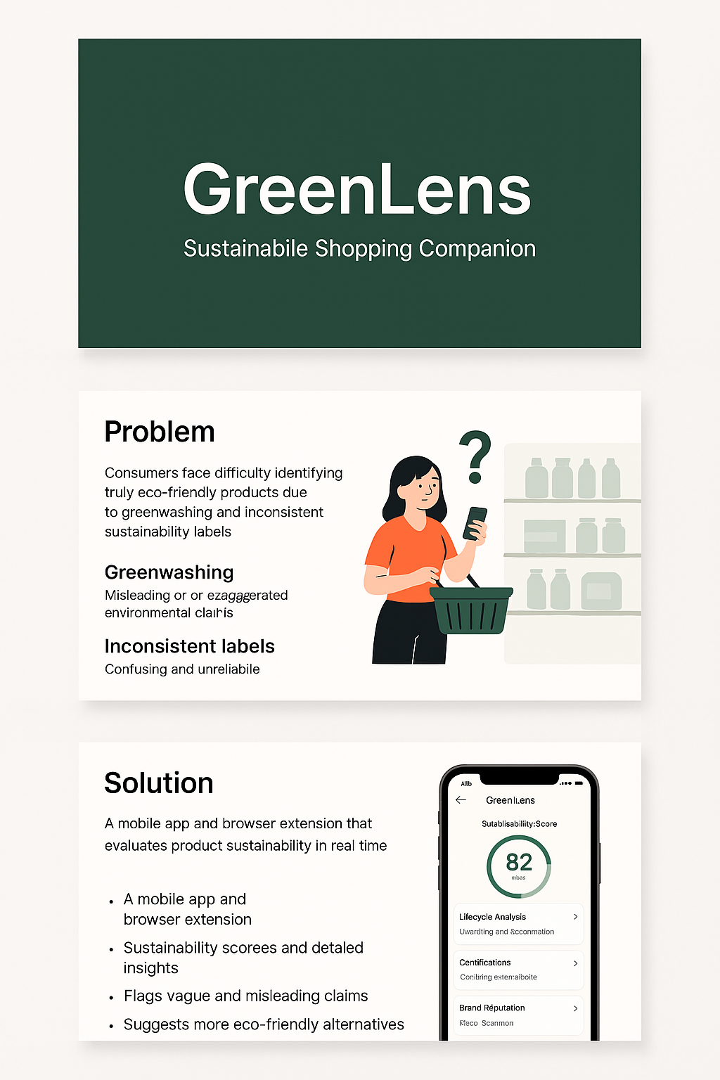GreenLens – Sustainable Shopping Companion | Devpost