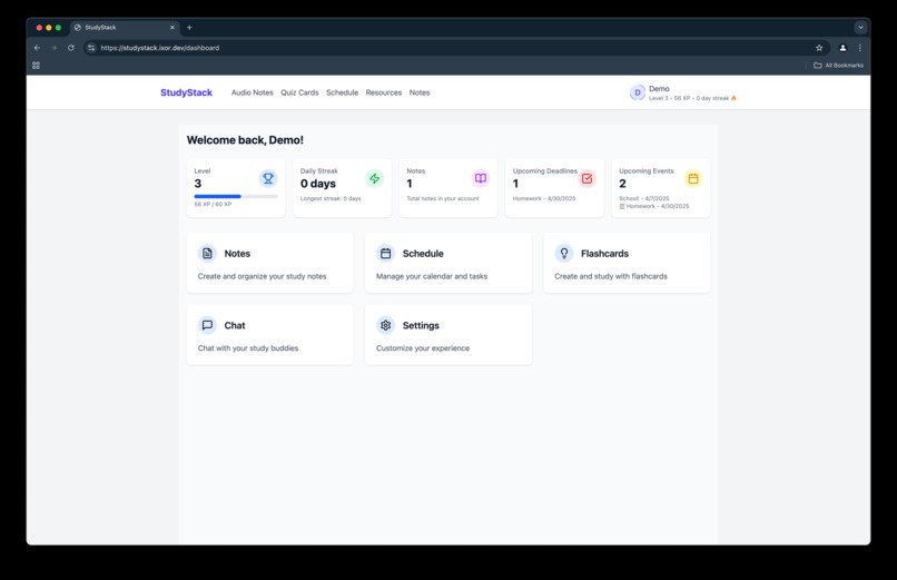 StudyStAcK | Devpost
