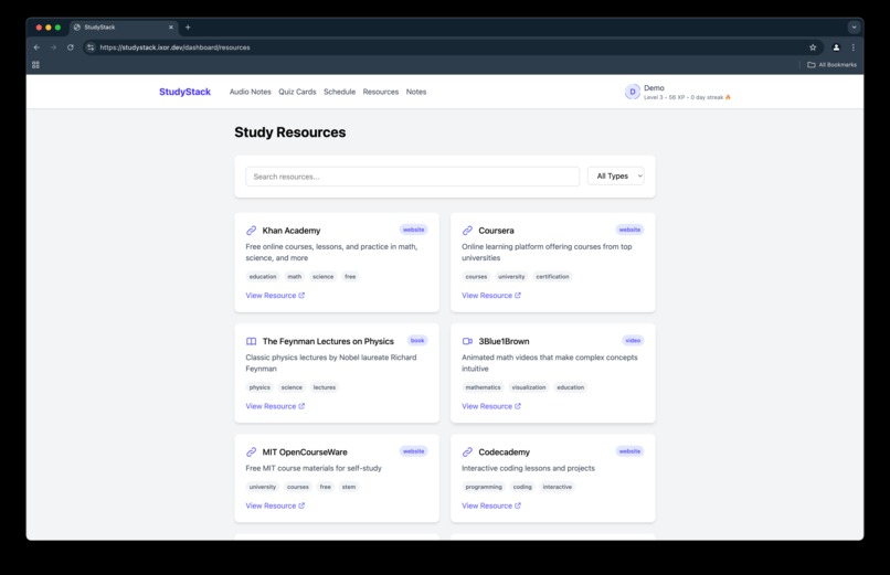 StudyStAcK | Devpost