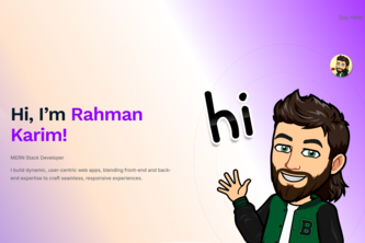 Rahman Karim | Devpost