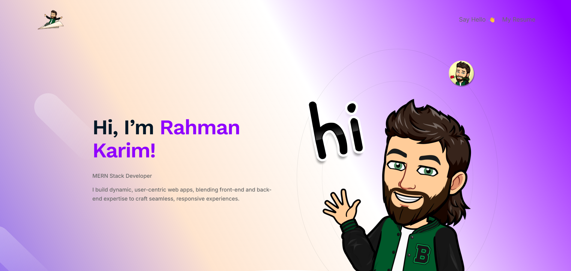 Rahman Karim | Devpost