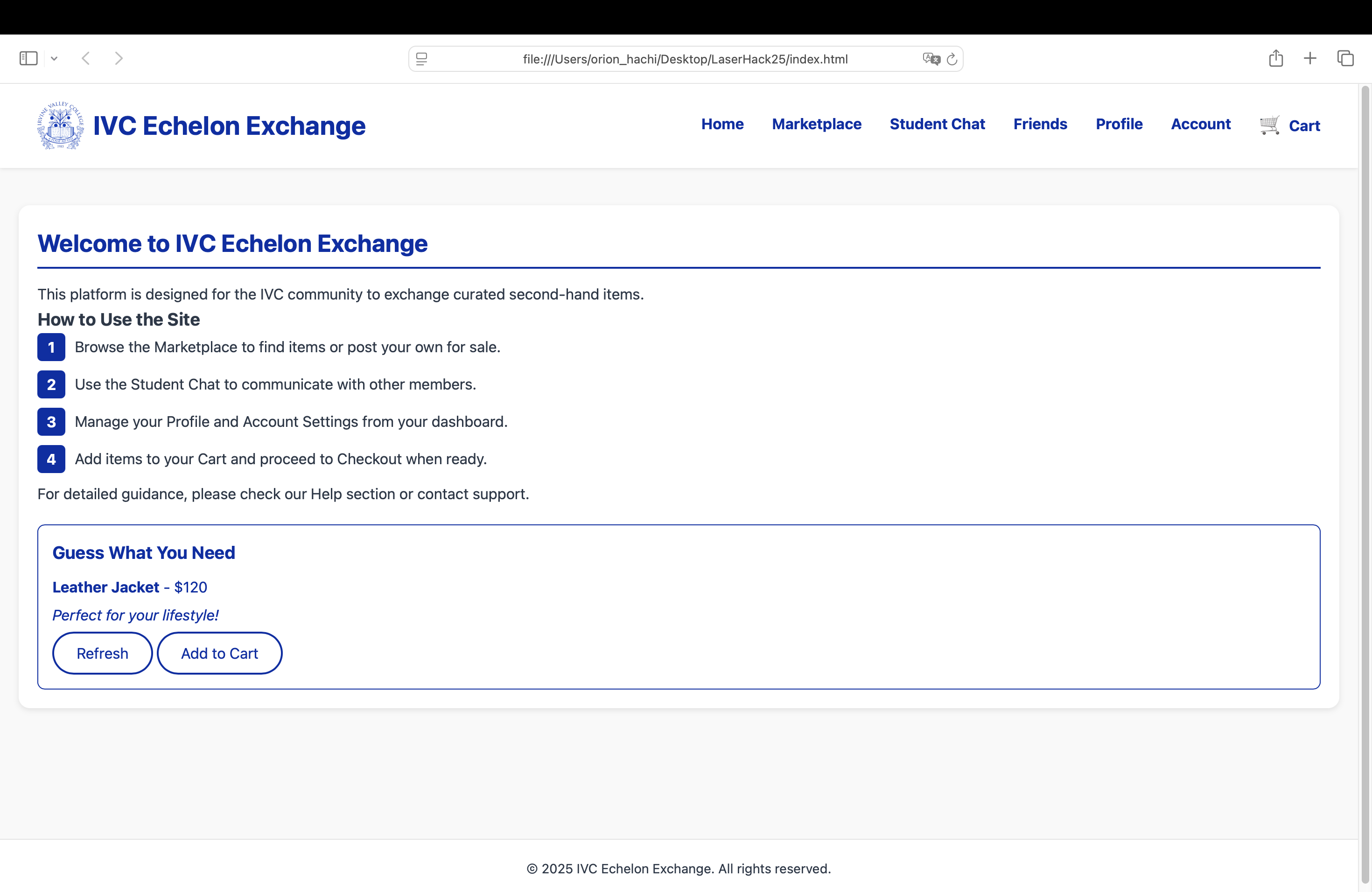 IVC Echelon Exchange | Devpost