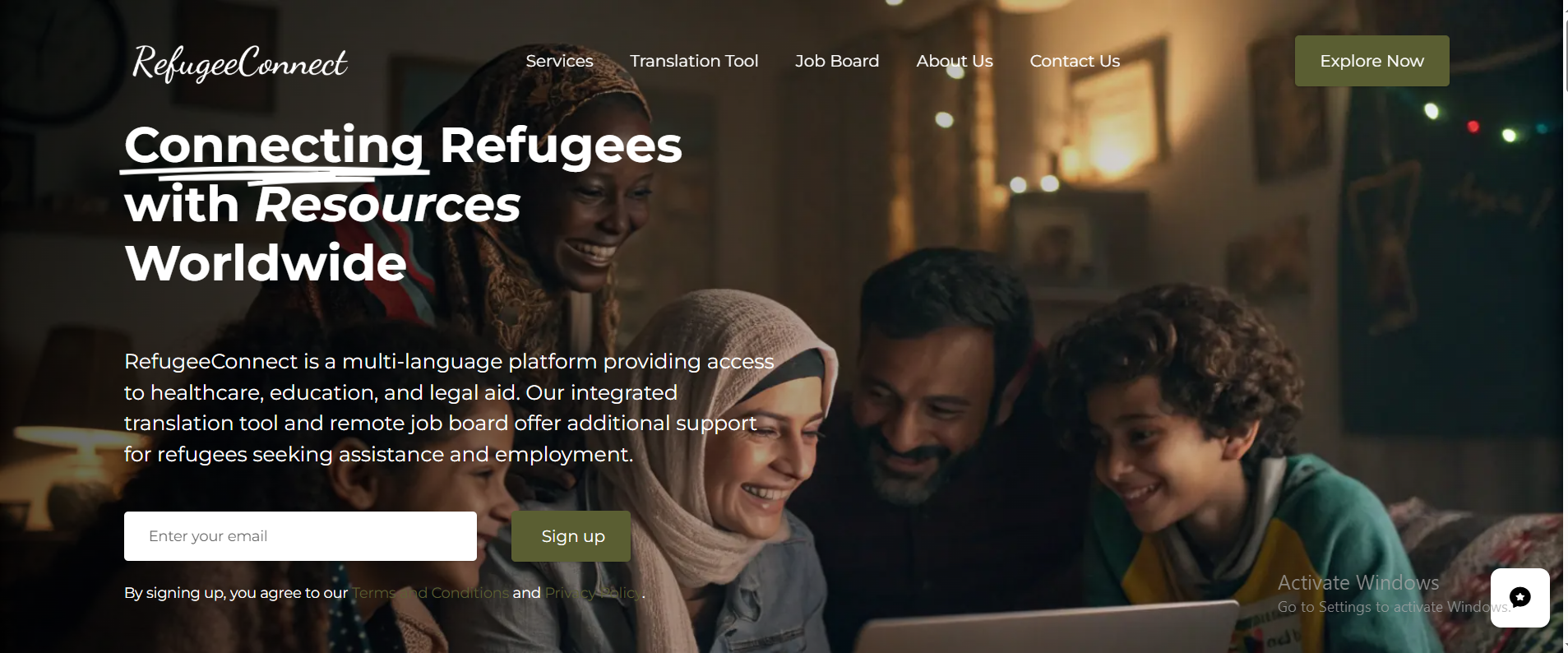 Refugee Connect | Devpost