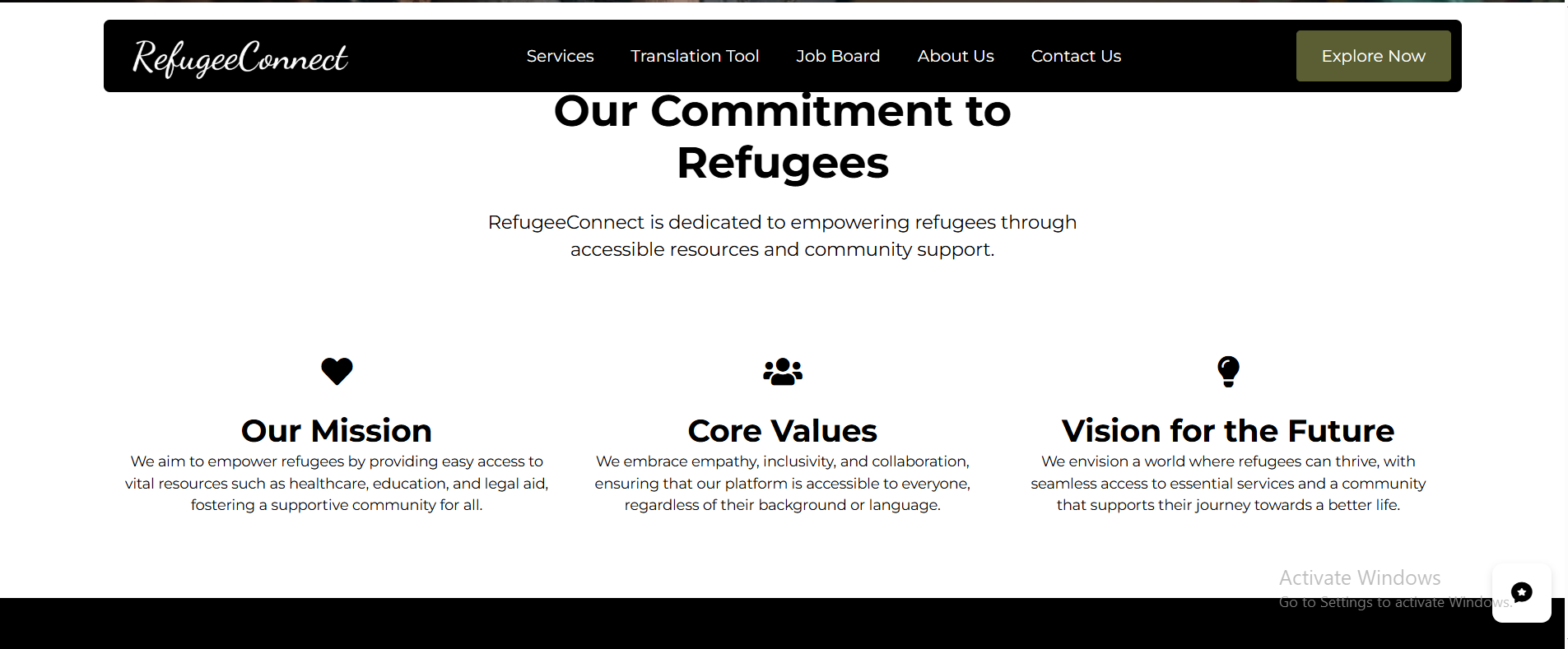 Refugee Connect | Devpost