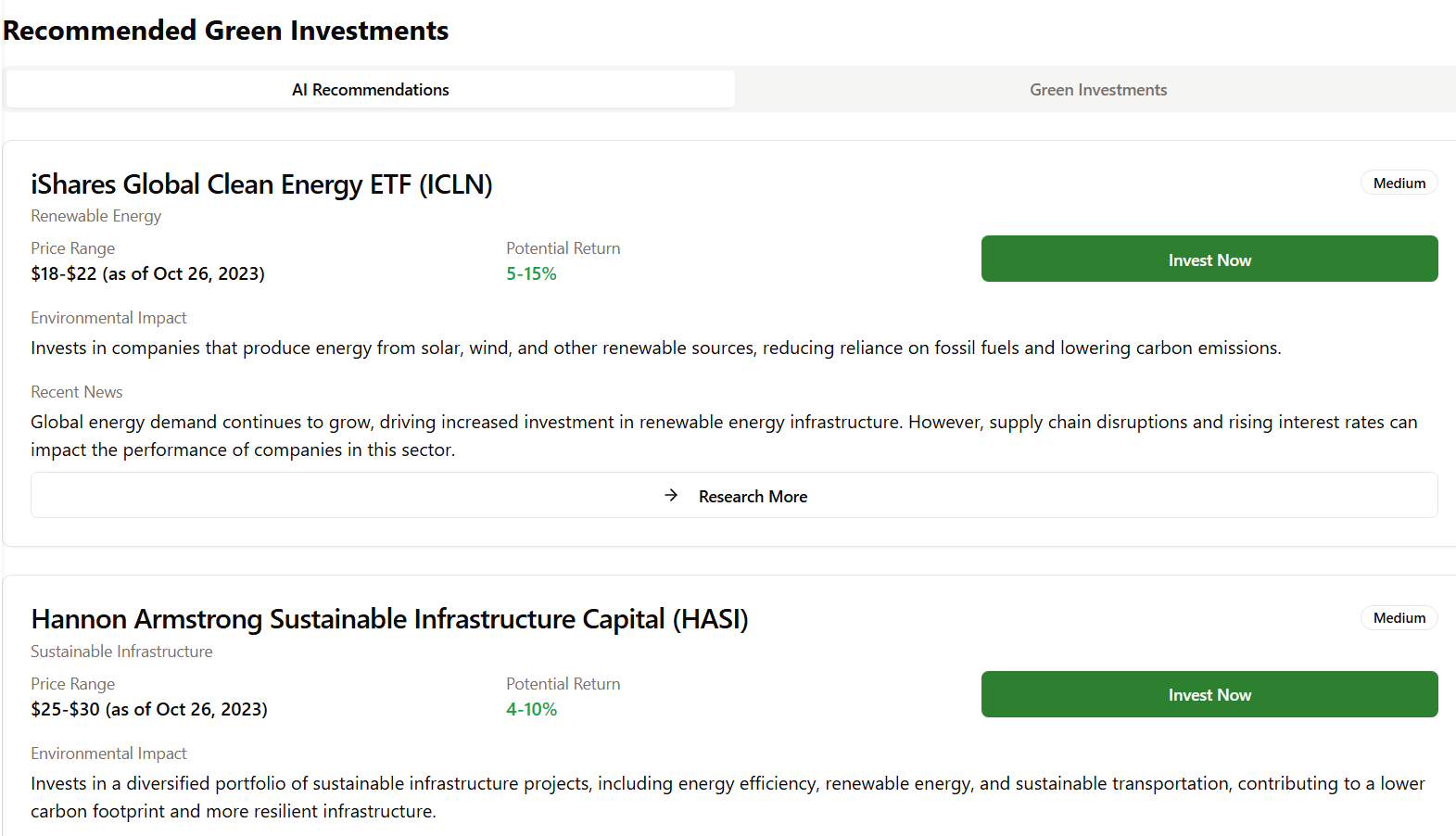 Sustainable Earth (Eco-Finance) | Devpost