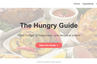 The Hungry Guide | Devpost