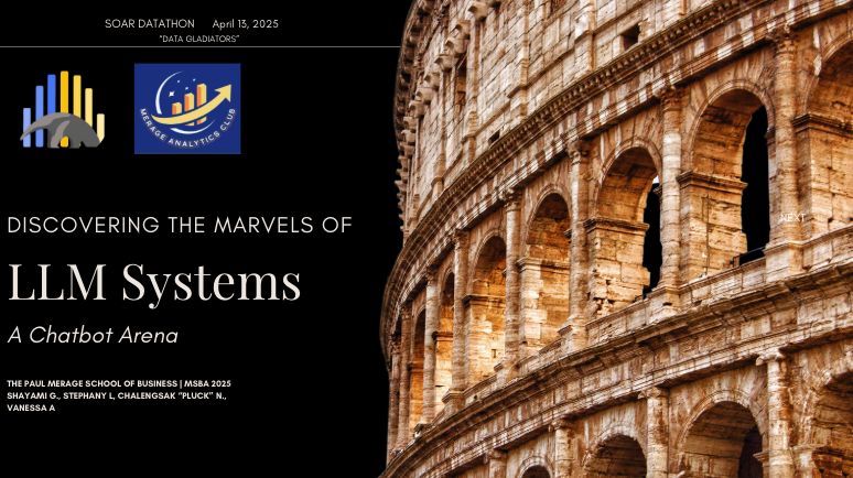 Discovering the Marvels of LLM Systems. A Chat Arena | Devpost