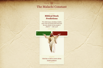 Malachi Constant | Devpost