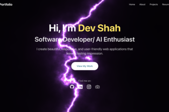 Dev's Portfolio | Devpost