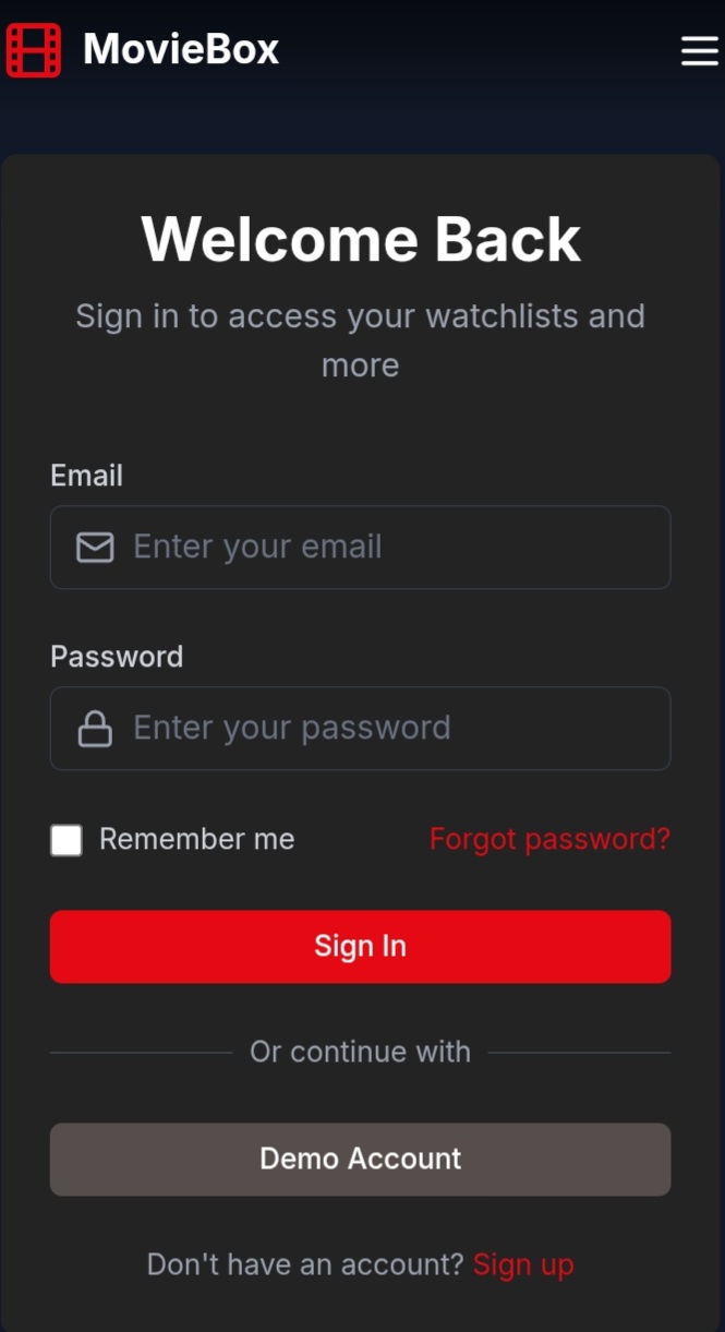 Movie Watchlist Platform | Devpost