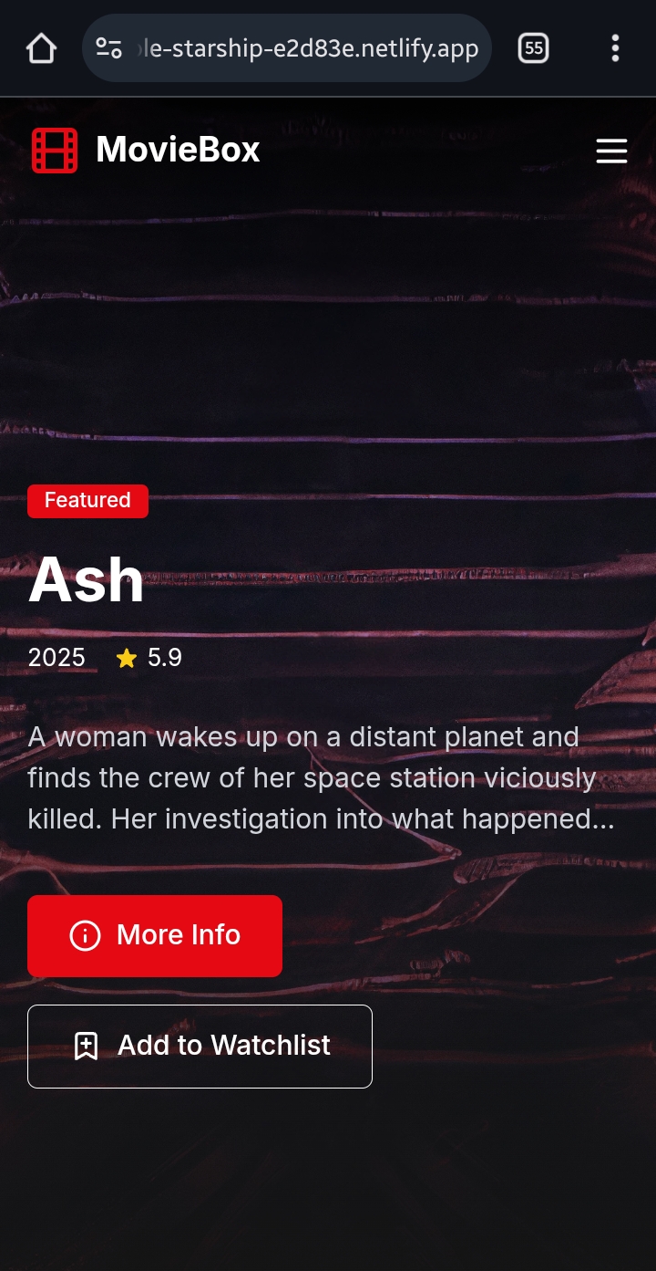 Movie Watchlist Platform | Devpost