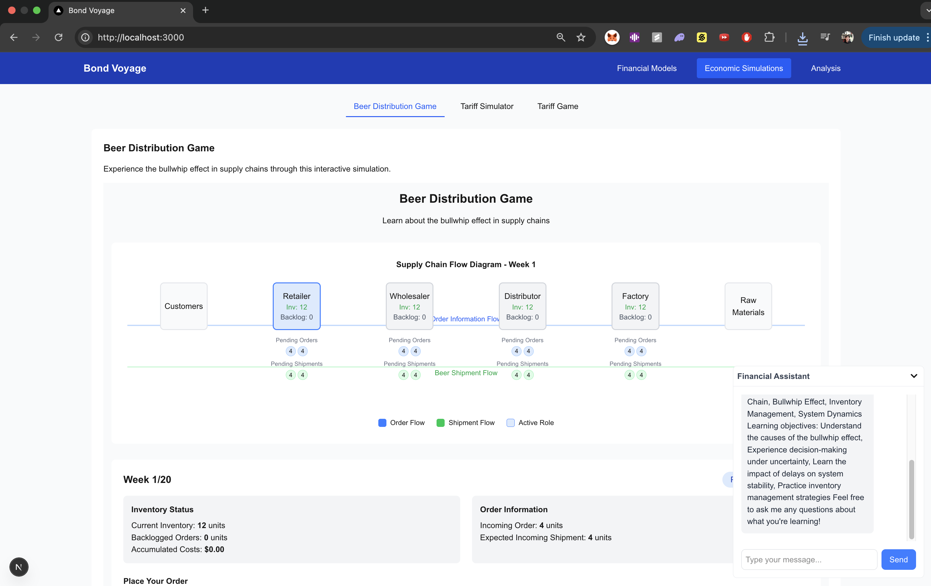 Bond Voyage | Devpost