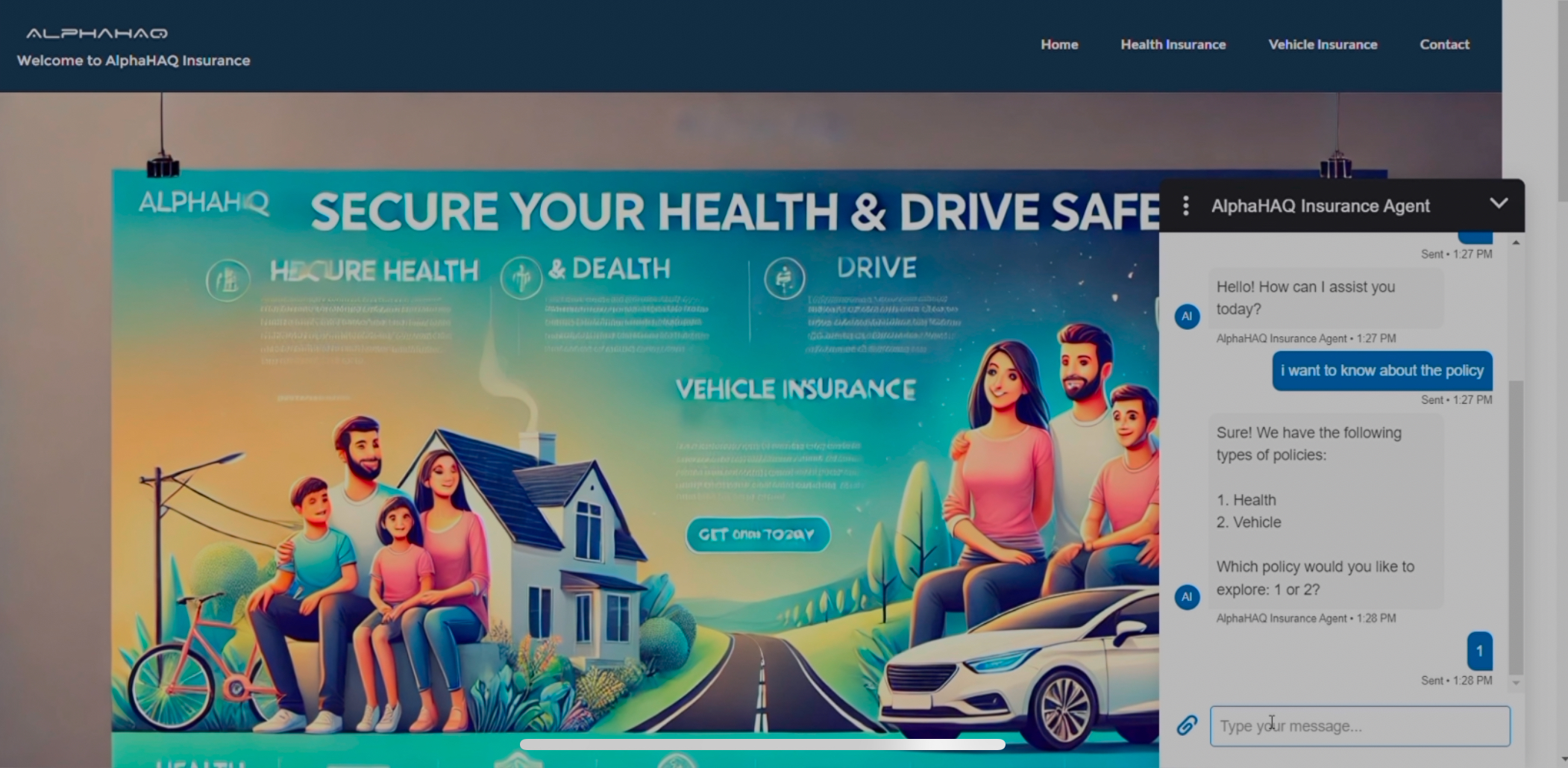 AlphaHAQ Insurance Agent | Devpost