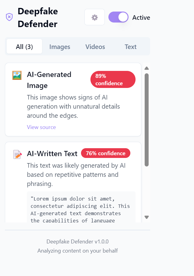 Deepfake Defender | Devpost