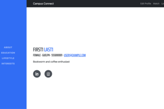 Campus Connect | Devpost