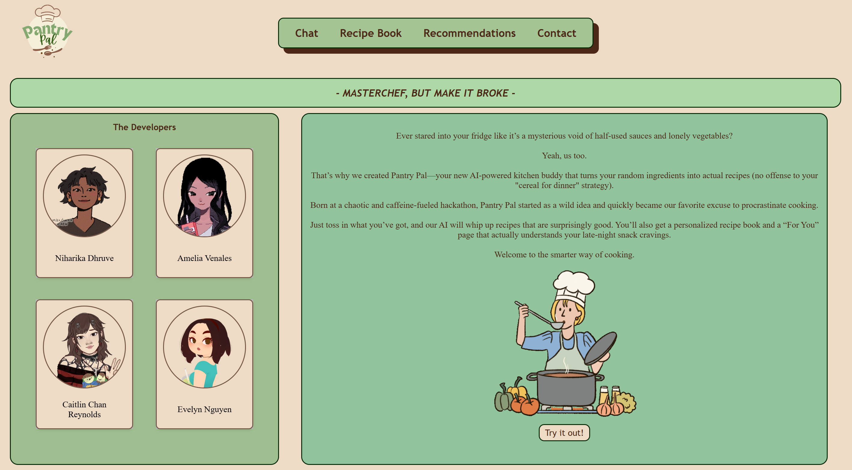 Pantry Pal | Devpost