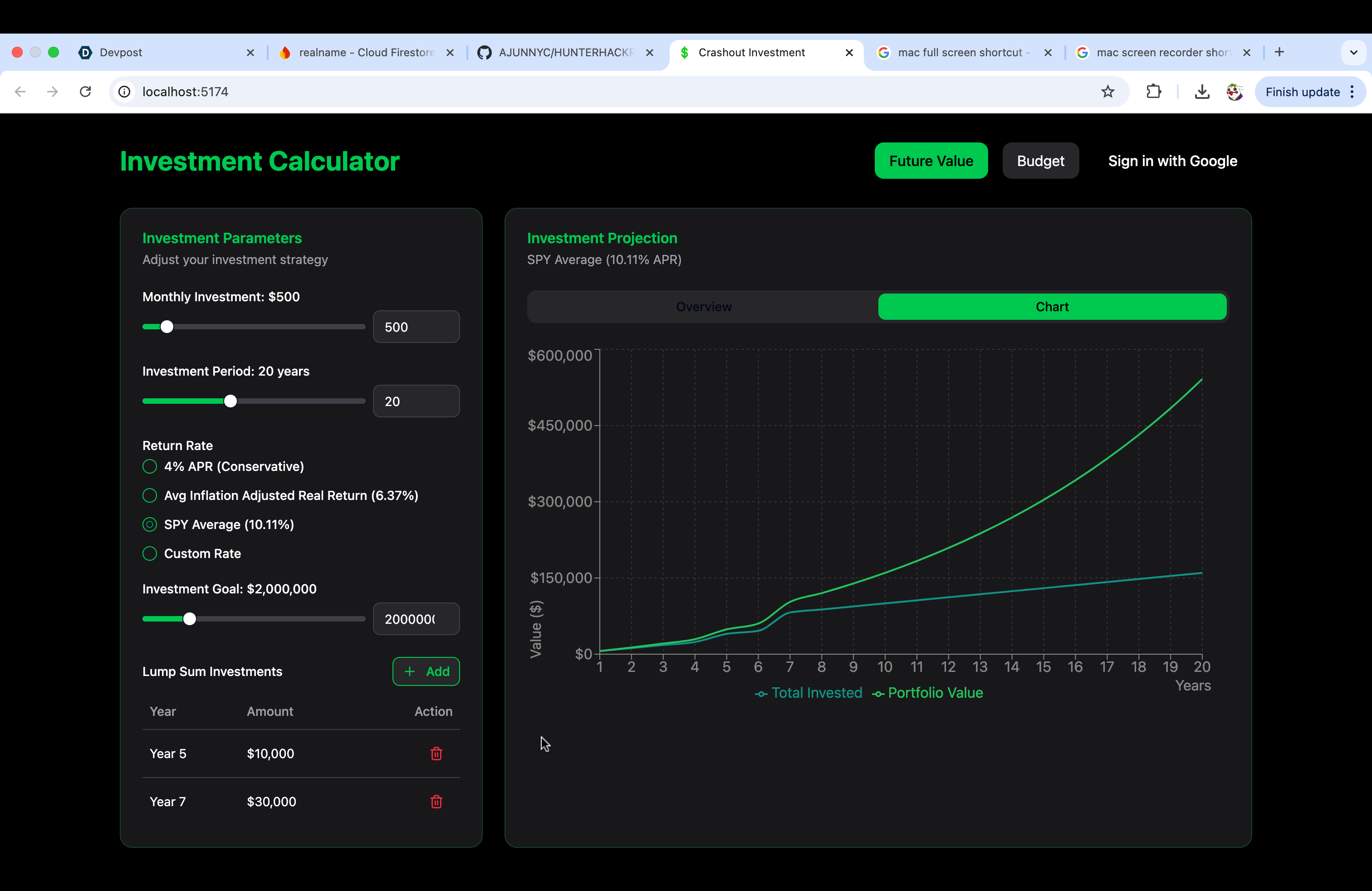 Crashout Invest Savings | Devpost