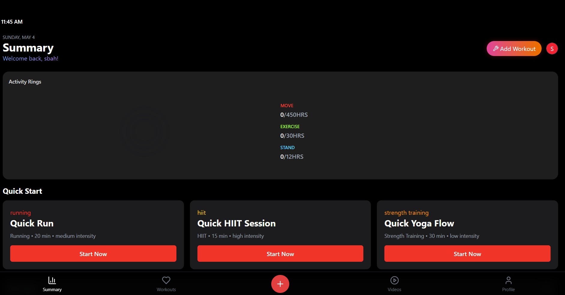 Fitness Tracker | Devpost