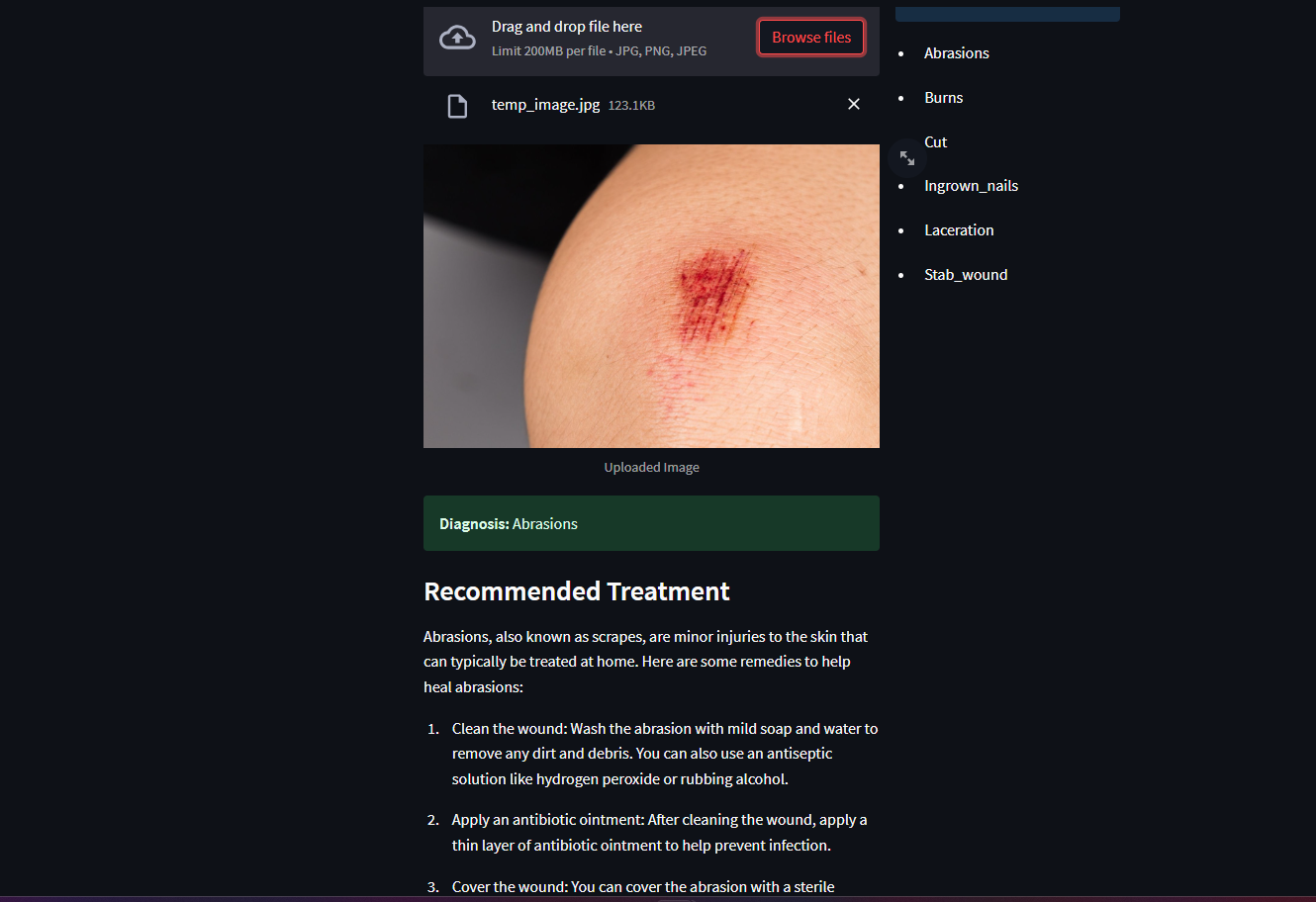 Wound Diagnosis | Devpost