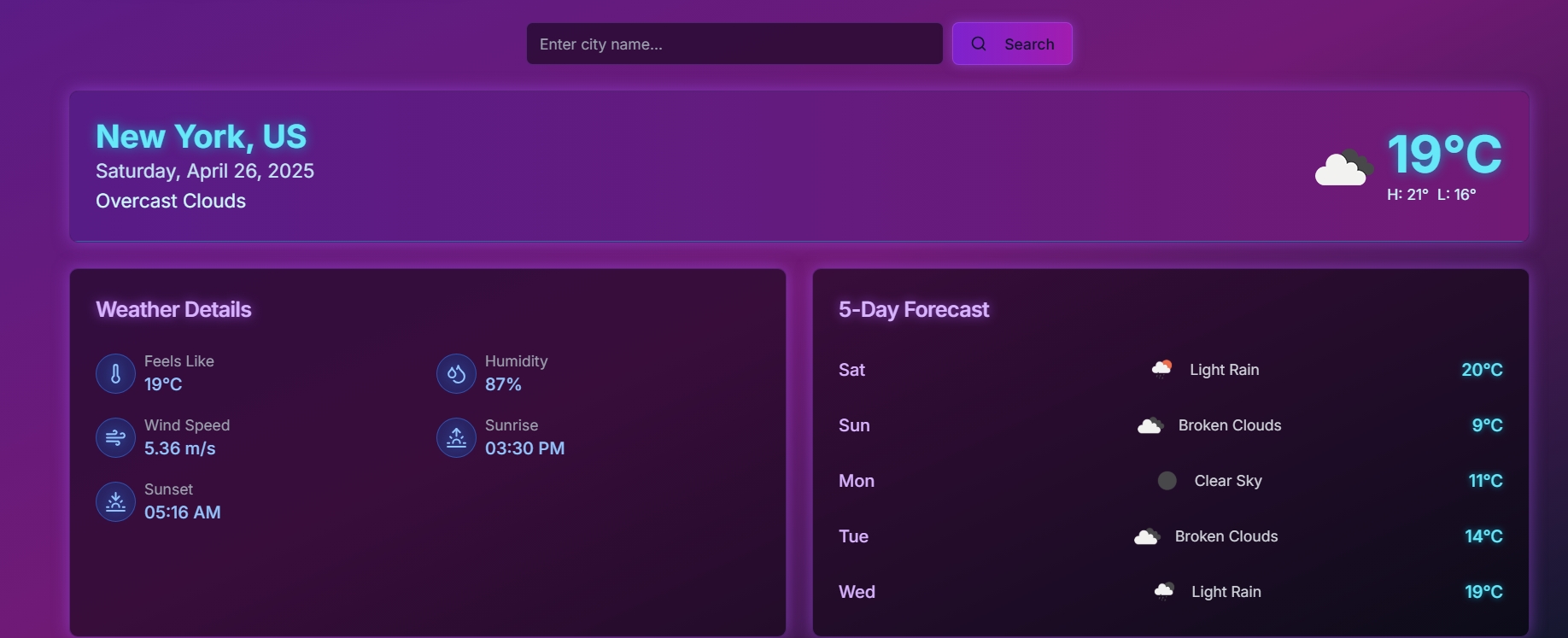 Basic-Weather-Program- | Devpost