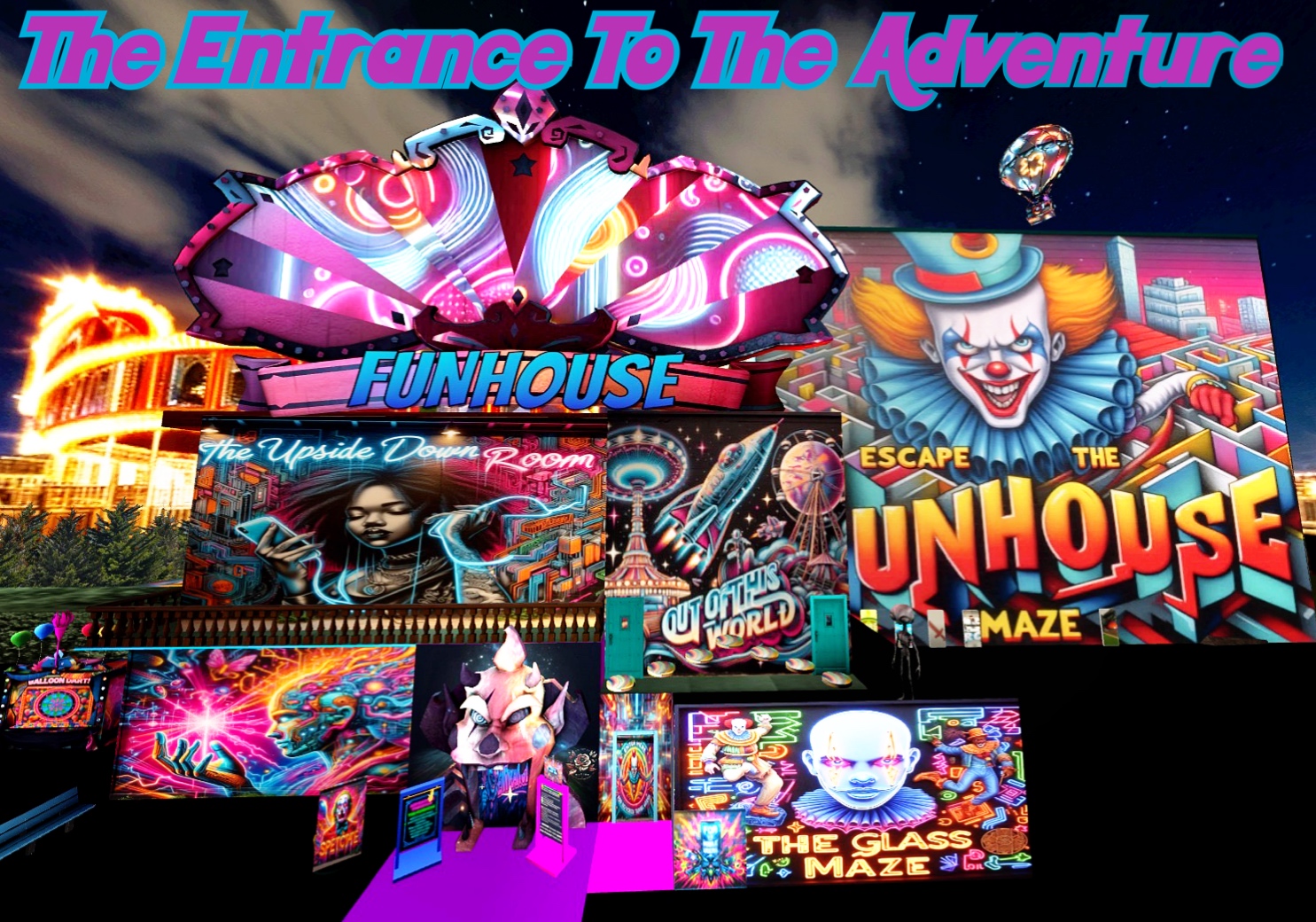 Escape The FunHouse Maze | Devpost