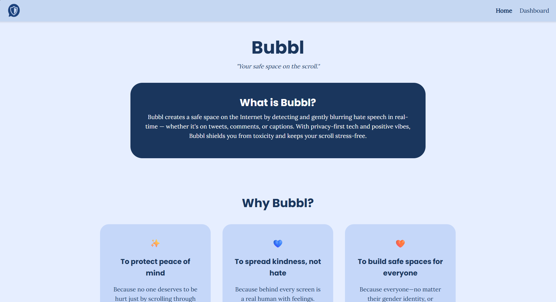 Bubbl | Devpost