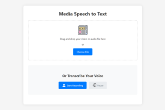 Media Speech-To-Text | Devpost