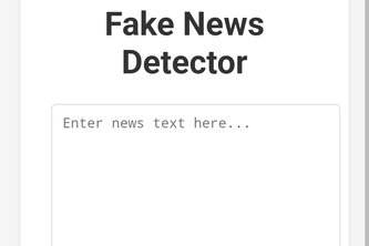 Fake_news_detector | Devpost