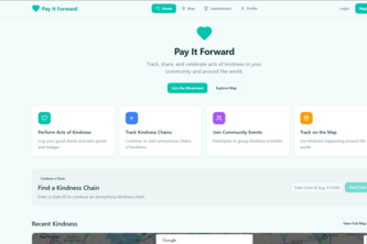Pay it forward | Devpost
