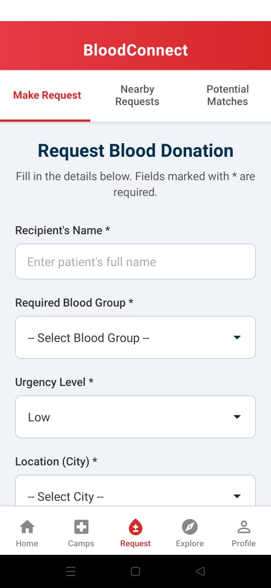 BloodConnect | Devpost