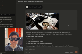 Glasses-Powered Personal Context Server | Devpost