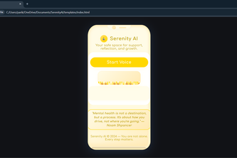 SerenityAI | Devpost