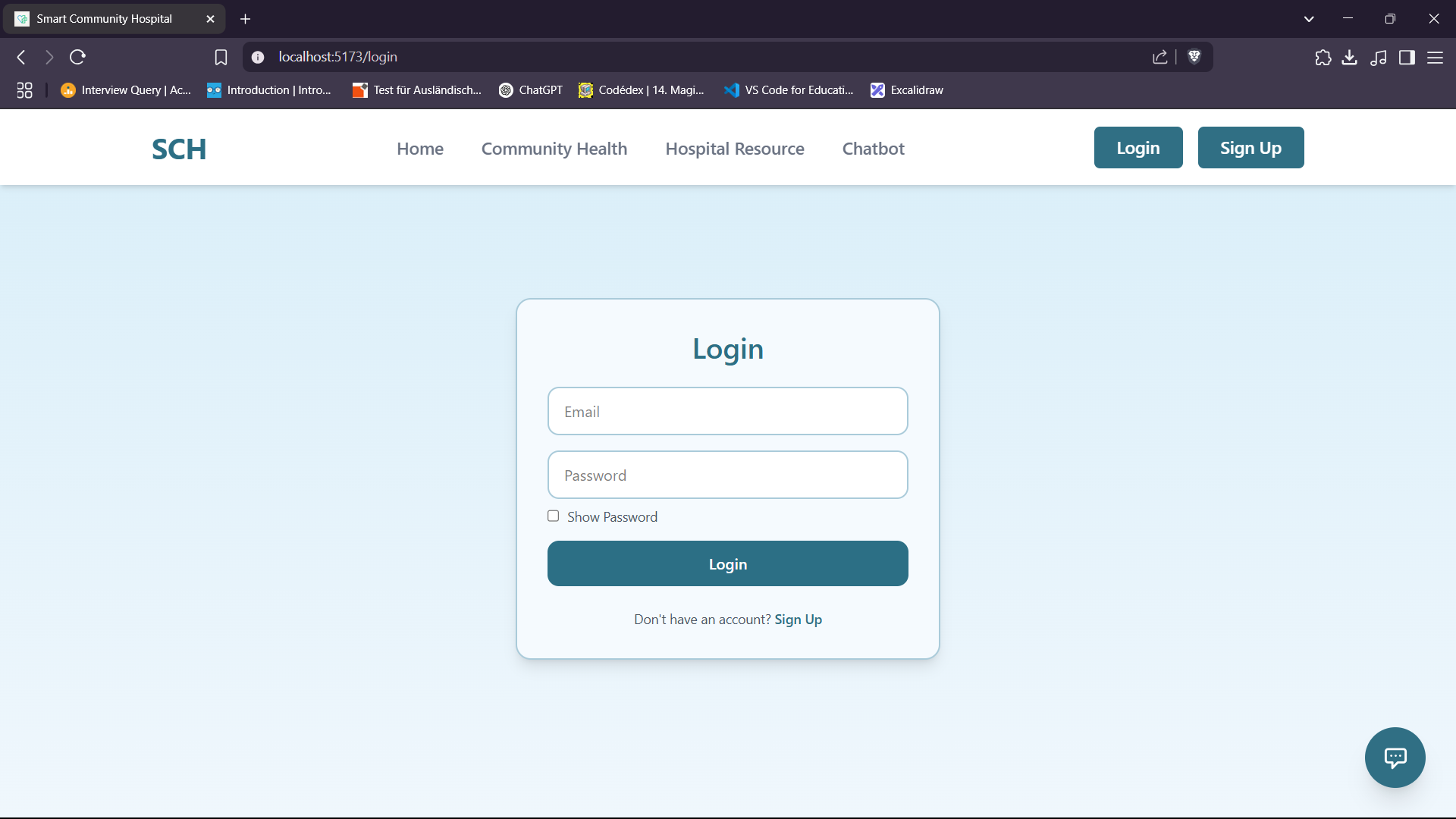 Smart Community Hospital | Devpost