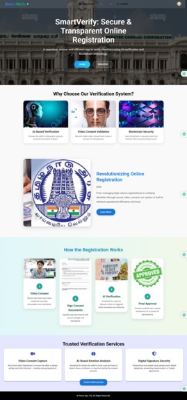 Smart Verify - A Secure Online Seller Verification Portal | Devpost