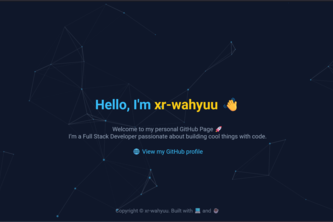 xr-wahyuu.github.io | Devpost