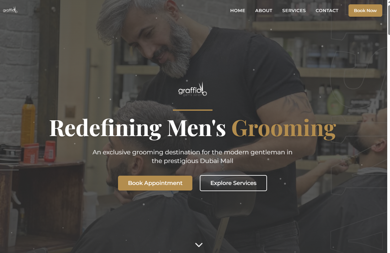 Graffio Salon – Redefining Men's Grooming | Devpost