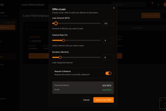 BTC Loan Dapp | Devpost