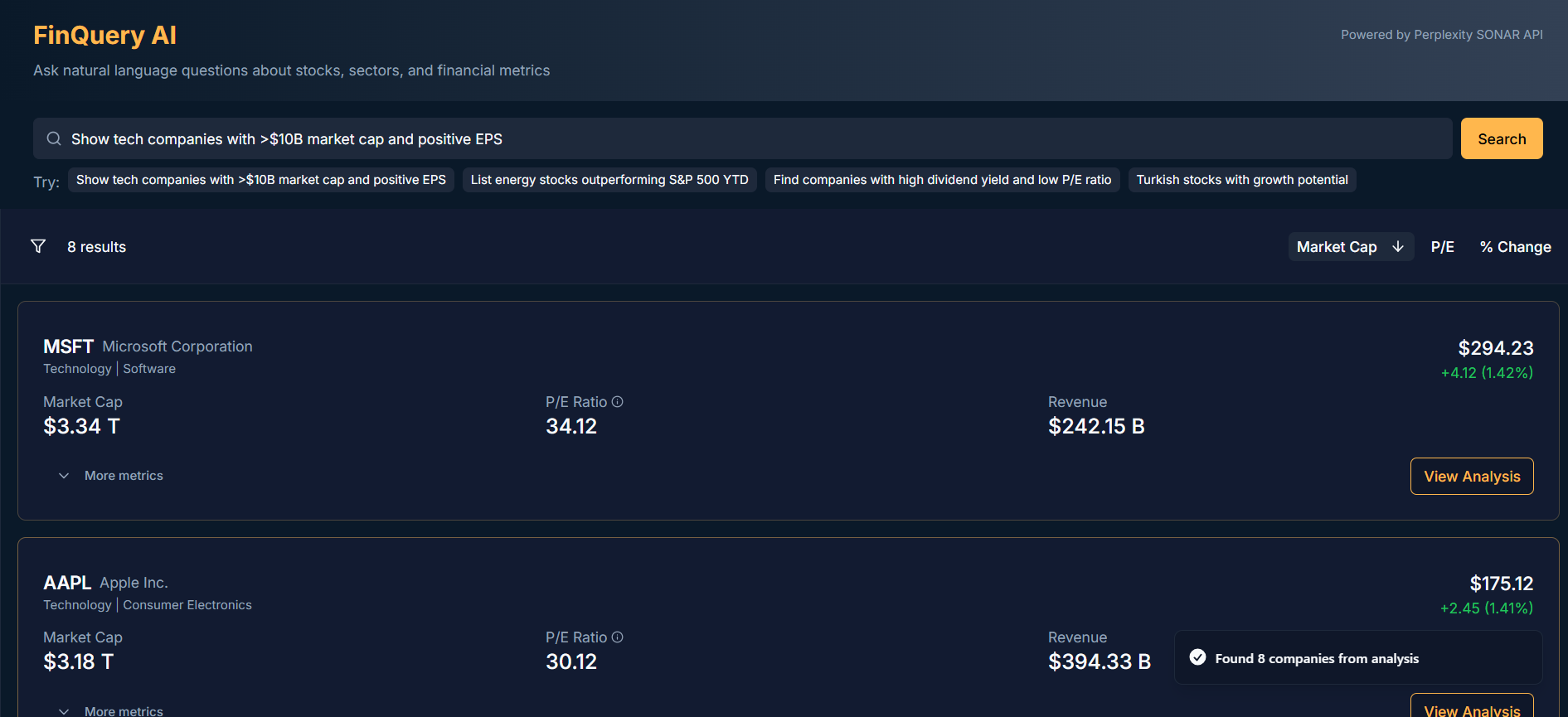 FinQuery AI | Devpost