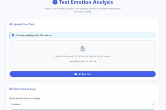 Emotion Analyzer Web App | Devpost