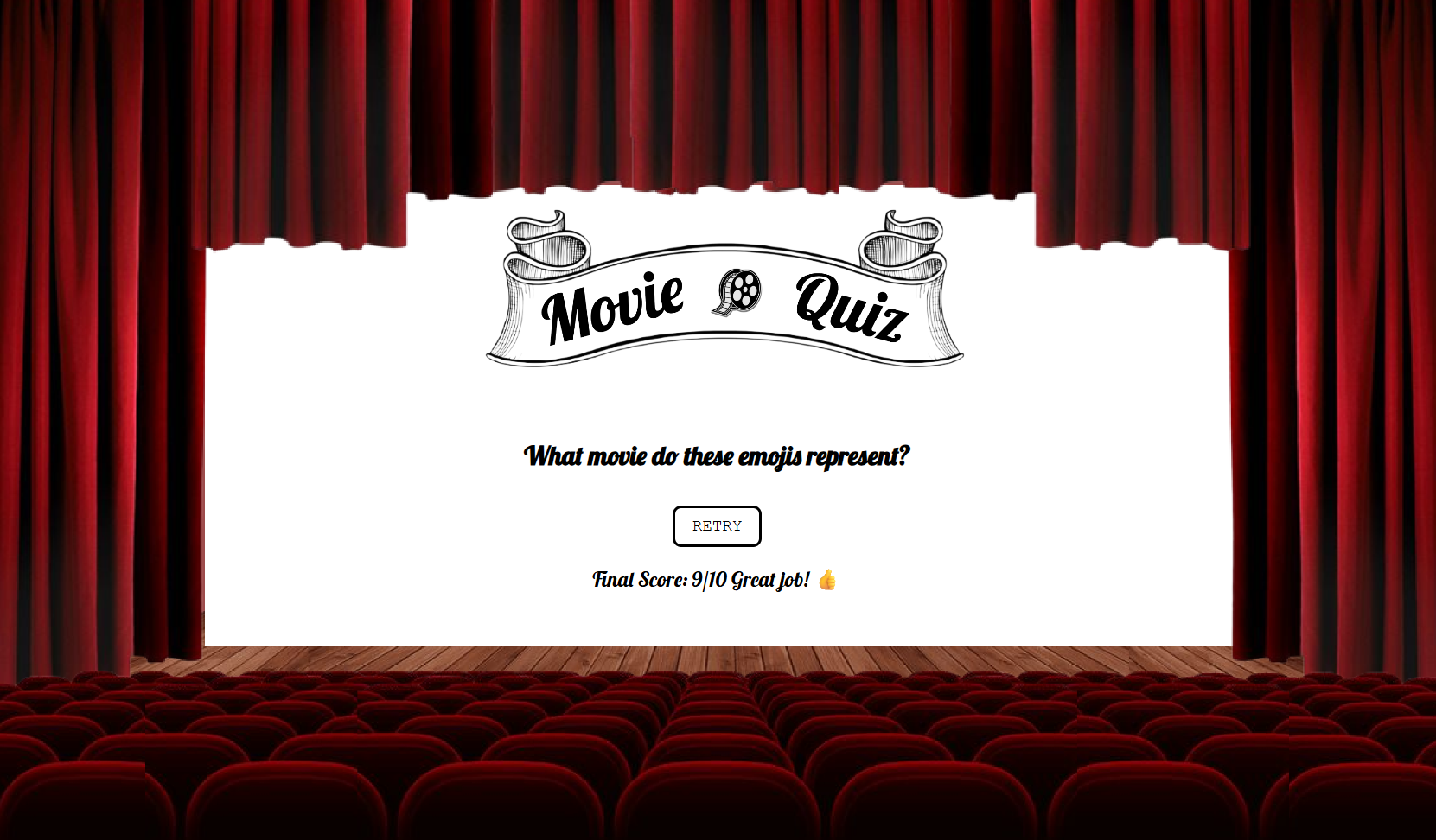 Movie Quiz | Devpost